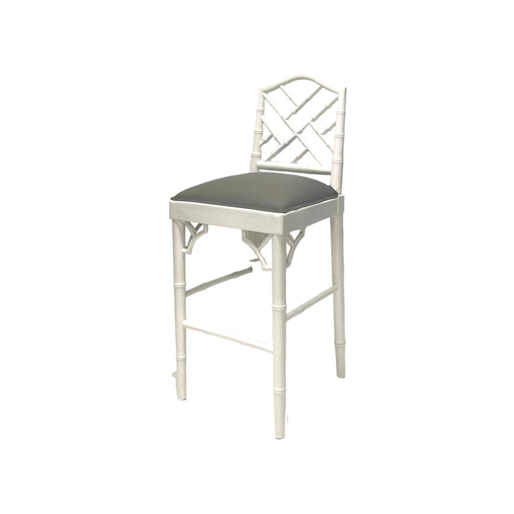Chinese Chippendale Bar Stool – Layard Interiors